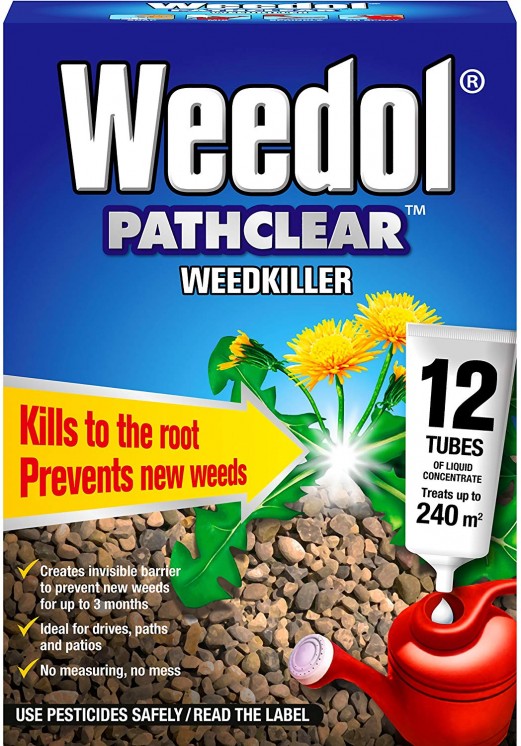 Pathclear Weedkiller Tubes