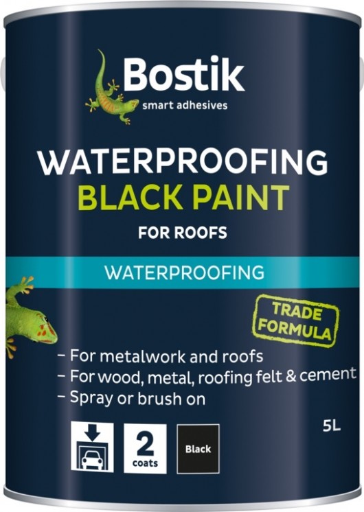 Bostik Bituminous Waterproofing Black Paint